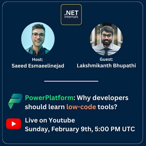 Microsoft Lowcode Powerplatform Saeed Esmaeelinejad