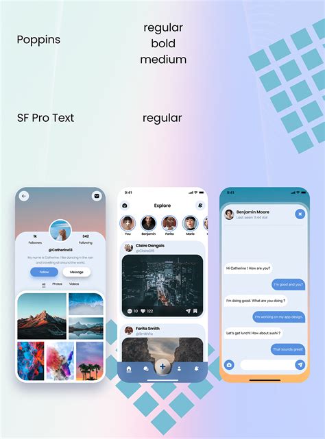 Social Media App Design Dark Theme White Theme On Behance