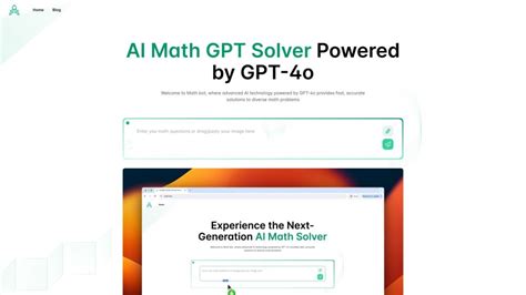 Ai Math Gpt Solver Gpt 4o Tech For Instant Math Solutions Tyyai Tools