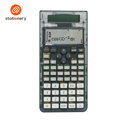 Buy Canon Scientific Calculator F 789sga Sm Stationery
