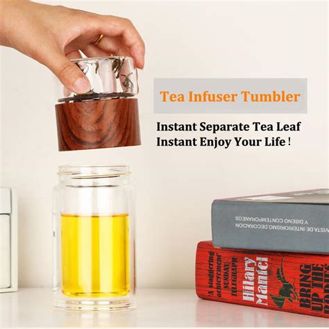 Купити Ізольований стакан для чаю знімний заварювач портативний транспортний контейнер із