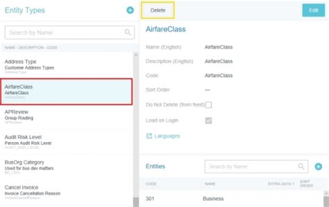 Entities Admin Screen Chrome River Help Center