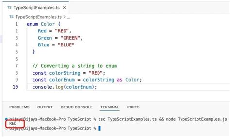 Convert String To Enum In Typescript 4 Methods
