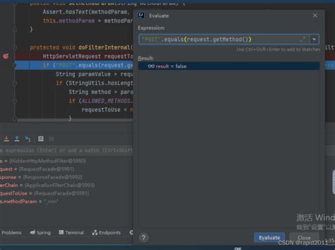 Springboot2 7 Web2 请求参数处理 只有post才能带隐藏method，只允许额外三种put Delete Patch；dodispatch就是每个请求都会调用的方法