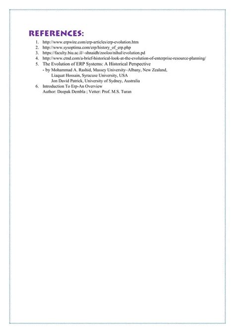 Evolution Of Erp Pdf Computing Technology And Computing