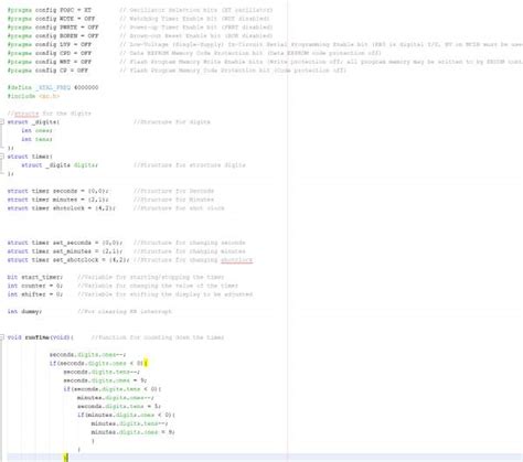 Progame And Design Of Basketball Timer