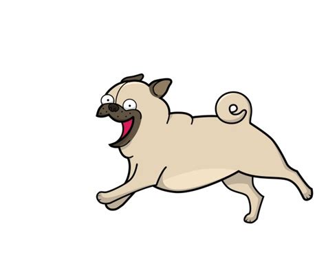 Mignon Dessin Animé Chien Courant Photo Stock Libre Public Domain