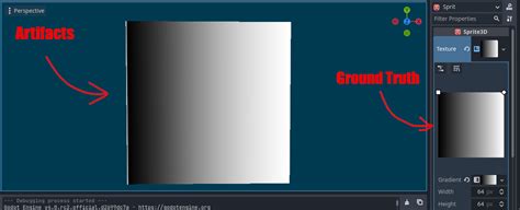 Gradients On A Sprite 3d Have Artifacts · Issue 73739 · Godotenginegodot · Github