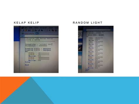 running led dengan atmega16 pptx