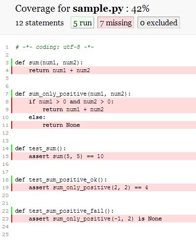 python 如何在 Python 中正确使用 coverage py SegmentFault 思否