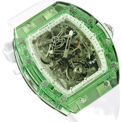 Rm 056 02 Tourbillon Green Sapphire Dealer Clocks