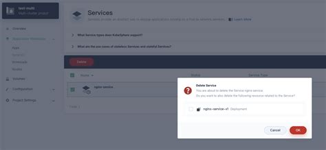 Did Not Display The Resource Related To Service When Delete Service · Issue 2374 · Kubesphere