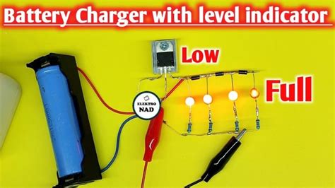 Cara Membuat Charger Baterai Lithium Ion Dengan Level Indikator