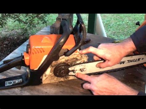 Help Chainsaw Chain Direction Facts Chainsaw Journal