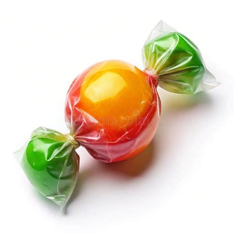 Scratch And Sniff Candy Wrapper For Multi Sensory Experience Stock