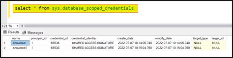 Create Script Of Existing Database Scoped Credential Microsoft Qanda