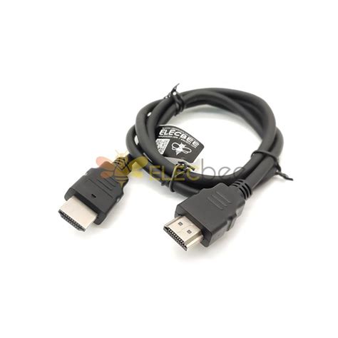 Elecbee 4k 1080p Shielded Hdmi Cable 1 Meter For Tv Pc Set Top Box
