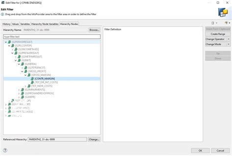 Solved Cant Create A Filter On A Deep Node In Hierarchy Sap