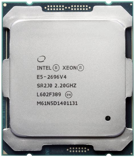Xeon E5 2699 V4 характеристики обзор производительность и тесты в играх и бенчмарках цены и