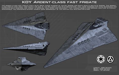 Ardent Class Fast Frigate Ortho New Star Wars Ships Star Wars