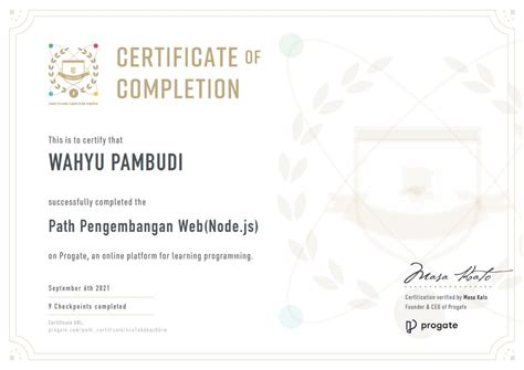 Wahyu Pambudi On Linkedin Webdeveloper Nodejs Expressjs Kotakode Progate Awonapa