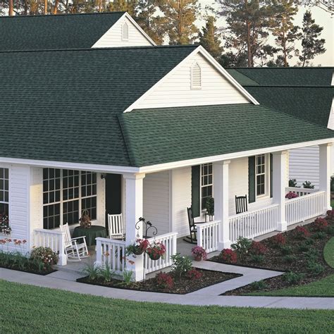 The Beauty Of Green Color Roof House In 2023 Artourney