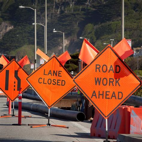 Construction Warning Signs