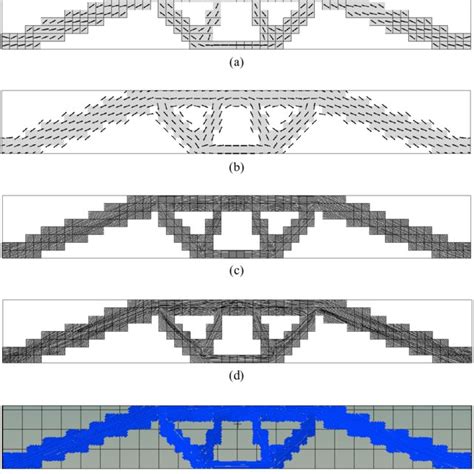 VDPG Algorithm Applied To An Optimized 2 5D MBB Beam Geometry A The