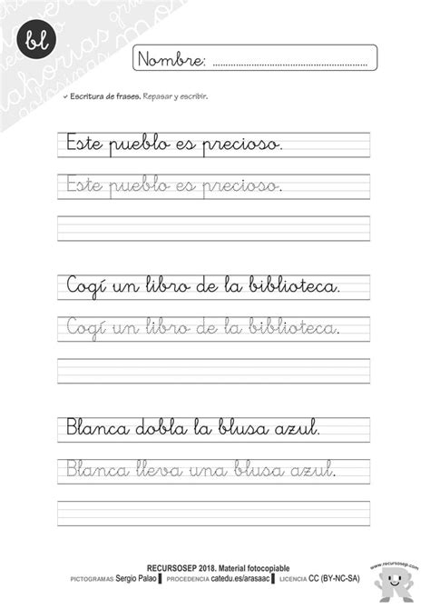 Taller De Lectoescritura Trabada Fichas Actividades Recursosep Bl 002