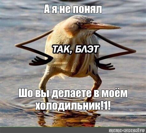 Мем А я не понял Шо вы делаете в моём холодильник 1 Все шаблоны Meme