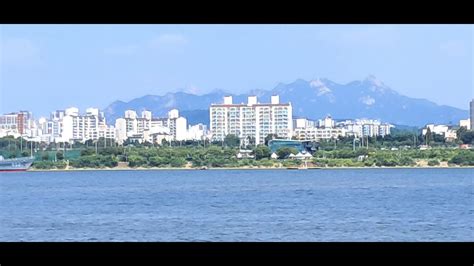 아리수선착장에서 본 한강 Youtube