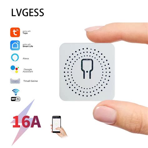 16a Wifi Switch Smart Mini Modul Diy Lakásfelújítás Megszakító Inteligente Tuya Life Távirányító