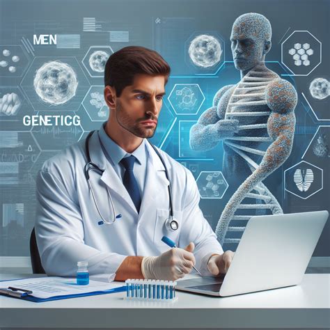 Men Genetic Testing Labresults Health