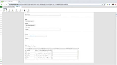 Financial Reporting Process Audit Workiva Marketplace