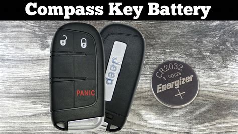 How To Replace 2018 2021 Jeep Compass Key Fob Battery Change