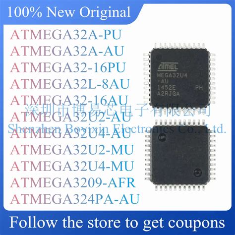 Atmega32a Au Atmega324pa Au Atmega324pa Au Atmega32u4 Mu Atmega32u4 Au 3209 Afr 32u4 Au 324pa Pu 