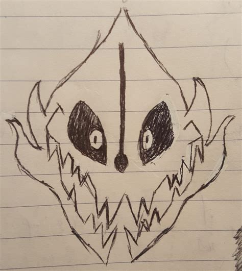 The Gaster Blaster Drawing Im Proud Of R Undertale