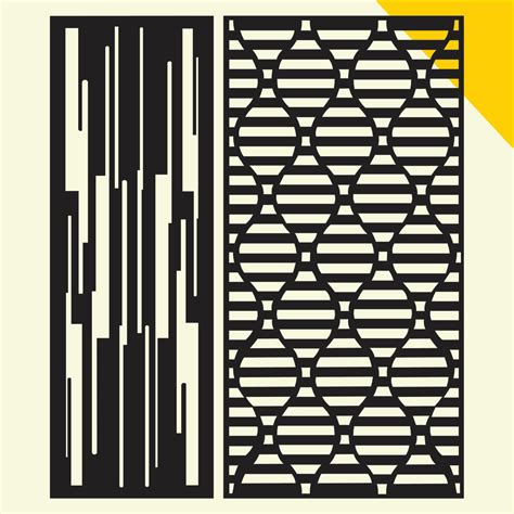 Big Laser Cut Decorative Wall Panel Pattern Set Jali Designacrylic And Cnc Machine Cutting