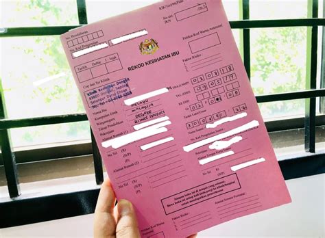 Cara Buka ‘buku Pink Sebelum Kandungan 12 Minggu Info Penting Untuk