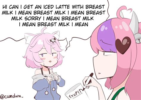 Ironmouse And Nyatasha Nyanners Vshojo Drawn By Cumdare Danbooru