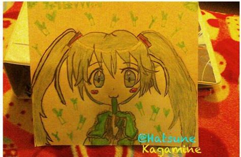 Hatsune Miku Leek Lover Vocaloid Amino