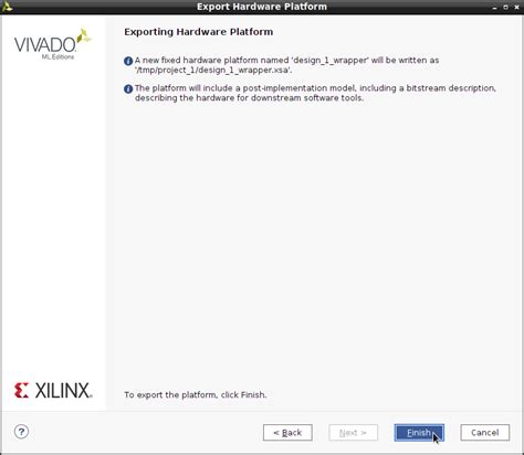 ZEROからのFPGA Xilinx AMD VivadoでVitisプロジェクト作成用のXSAファイルを出力する方法