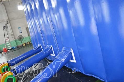 Sj Sl14005 20 Spongebob Inflatable Slide Double Lane