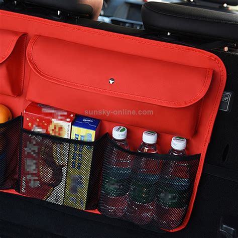 유니버설 자동차 트렁크 잡화 보관 가방 자동차 뒷좌석 그물 주머니 가방 블랙
