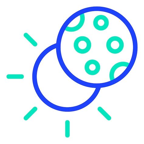 Premium Vector Eclipse Vector Icon Design Illustration