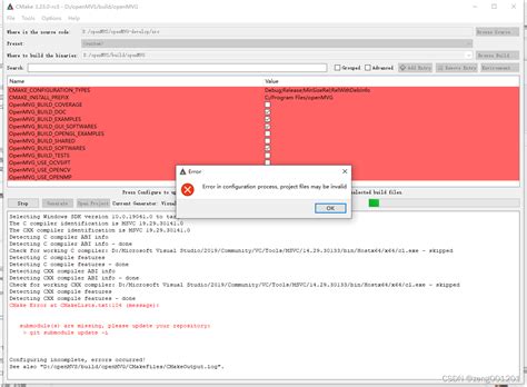 【框架安装】win10vs2019openmvsopenmvg第二次配置失败详细步骤记录openmvs安装 Csdn博客