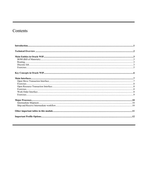 Wip Training Material Oracle