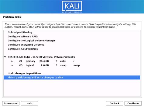 Guide To Install Kali Linux Posetke