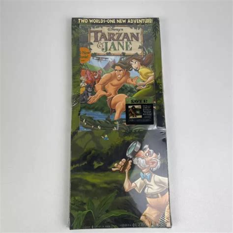 Walt Disney Tarzan And Jane Dvd Movie Video Factory Sealed The Adventure