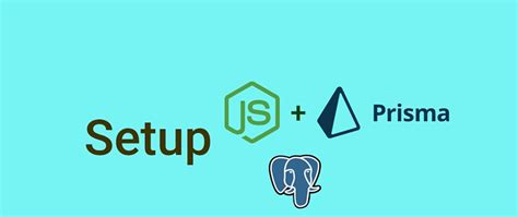 Setup Nodejs Api With Prisma Typescript And Postgresql Dev Community